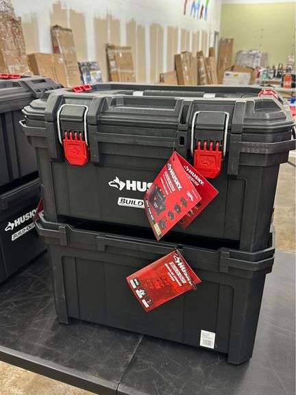 Husky Build Out Large Tool Box with Modular Storage System - Metzger ...