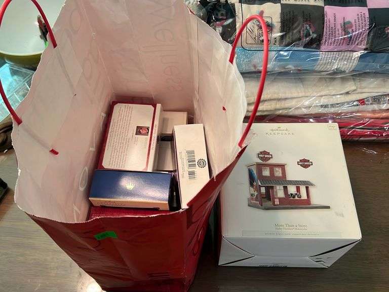 Hallmark Harley Davidson More than a Store ornament display, Hallmark ...