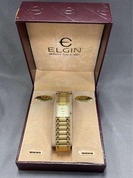 Lady Elgin Diamond Quartz Watch in Box - Metzger Property Services, LLC