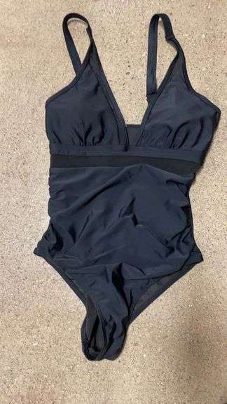 Black One Piece Swim Suit - Metzger Property Services, LLC