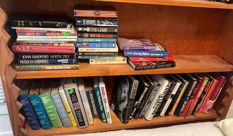 Book assortment - End Game • Chosen Prey • Mortal Prey • Holy Bible ...