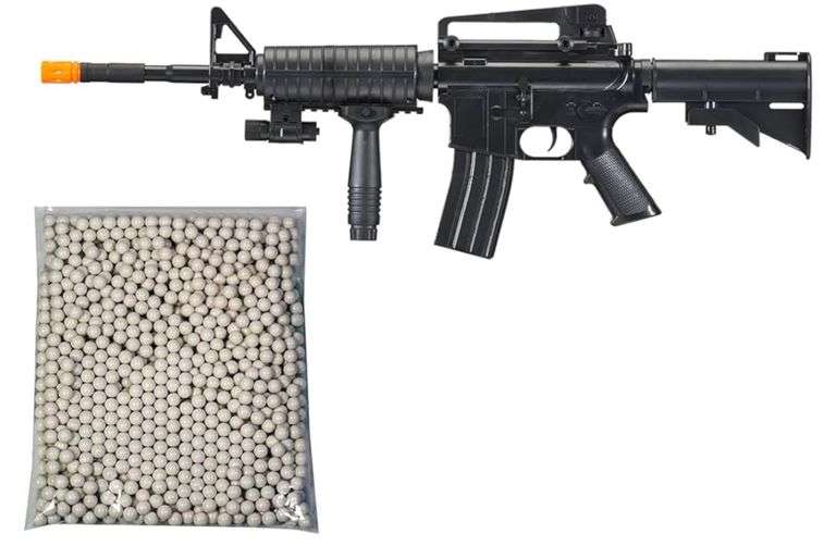 GoldenBall M4A1 Spring AIrsoft Rifle Carbine M4 AR15 AR-15 with 1000 ...
