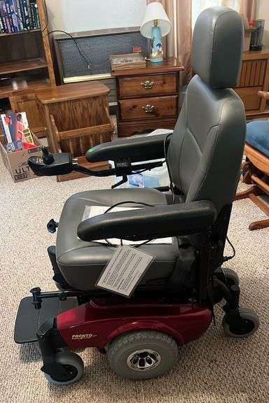 New Never Used Pronto M51 Sure Step Powered Wheelchair with ...