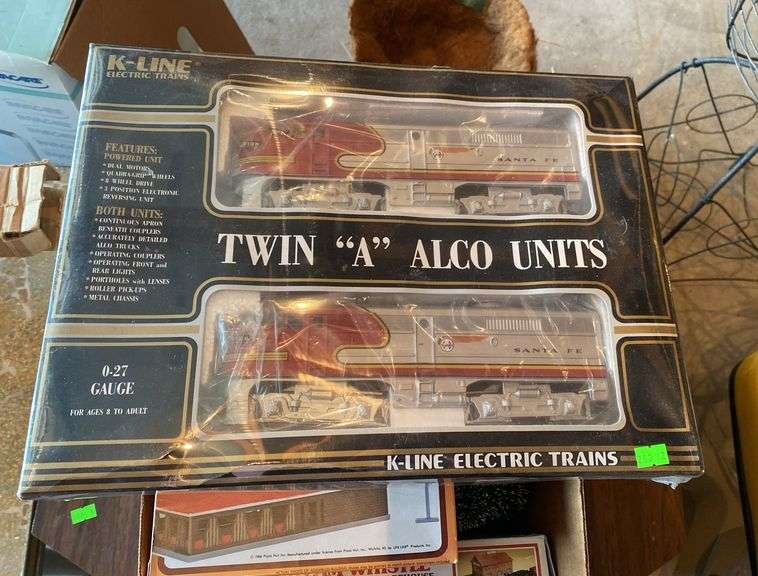K-line electric trains twin “A” Alco units, building kits - Metzger ...