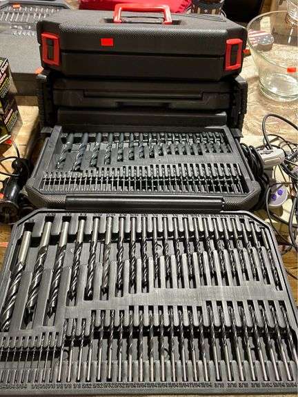 Three Sectioned Drill Bit and But Appliance Tool Kit (broken handle ...