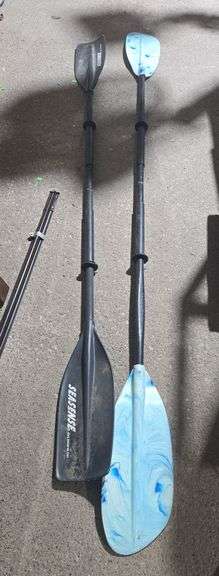 2 Kayak paddles - Metzger Property Services, LLC