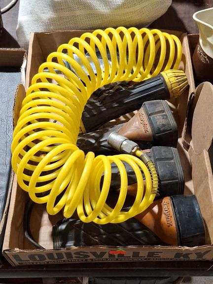 3 - Energizer Flashlights, Air Compressor Coil, Wheel - Metzger ...