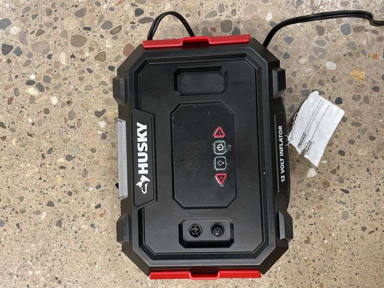 Husky 12V Inflator with Auto Shutoff - Metzger Property Services, LLC