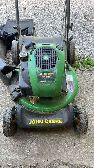 John Deere JS20 push mower with bagger 6.75 hp 20” - Metzger Property ...