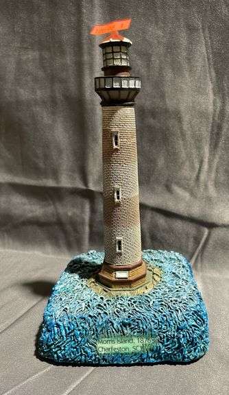Lefton’s Historic American Lighthouse 1999 Morris Island lighthouse ...