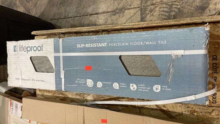 Lifeproof Porcelain Floor/Wall tile 14.55SF - Metzger Property Services ...