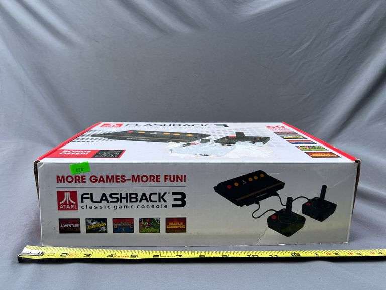 Atari Flashback 3 Classic Game Console in box - Metzger Property ...