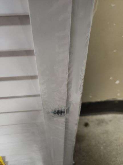 Veranda 30 in. x 80 in. Louver/Louver Solid Core White Painted Pine ...