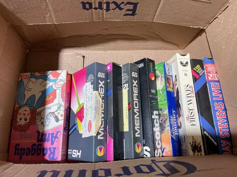 Children’s book assortment, VHS tapes, coloring book - Metzger Property ...