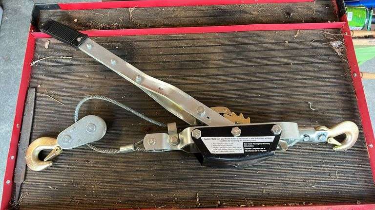 Heavy Duty Hand Crank Cable Winch - Metzger Property Services, LLC