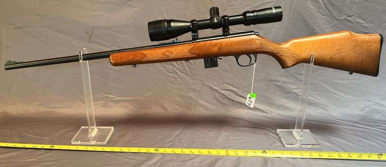 Marlin model 25 .22WMR bolt action rifle with tasco scope - Metzger ...