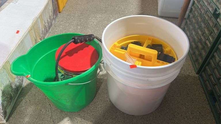 Bucket Stacker • Bucket with Bail • BenzOMate Torch nozzle • Tin ...