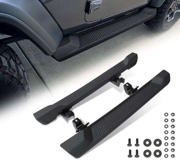 Running Boards 2 Door Nerf Bars for Jeep Wrangler JL 2018-2024 ...