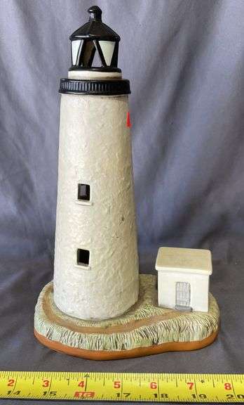 1993 Lefton Ocracoke Lighthouse Lamp - Metzger Property Services, LLC