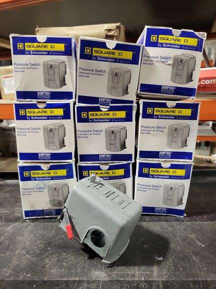 10 Square D Air Compressor Switch Diaphragm Actuator, Std, 1/4" FNPS ...