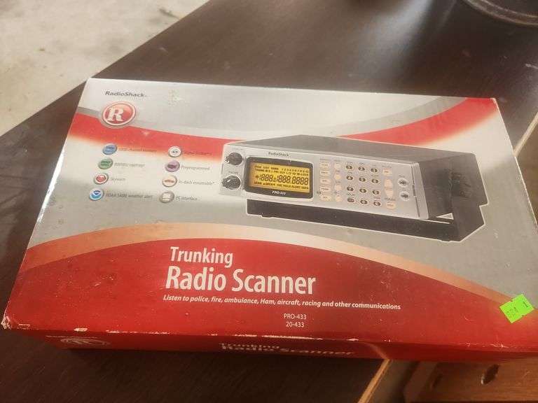 Trunking RadioShack Radio scanner - Metzger Property Services, LLC