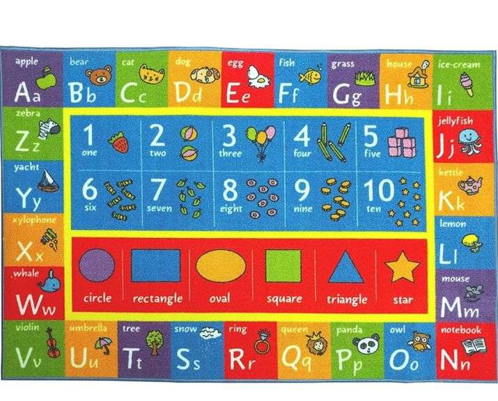 KC CUBS ABC Alphabet, Numbers and Shapes Educational Learning & Fun ...