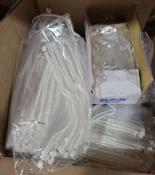 Bulk Lot Of Plastic Baggies With Cloth Ties - Metzger Property Services ...