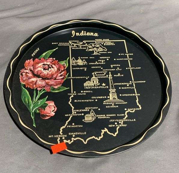 Indiana cities map plate - Metzger Property Services, LLC