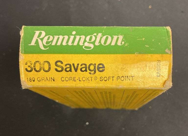 Remington Ammunition .300 Savage ammo - 20 Center Fire Cartridges ...