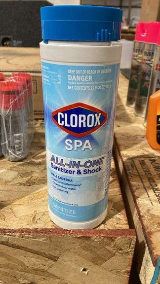 Clorox Spa all in one sanitizer & shock - Metzger Property Services, LLC