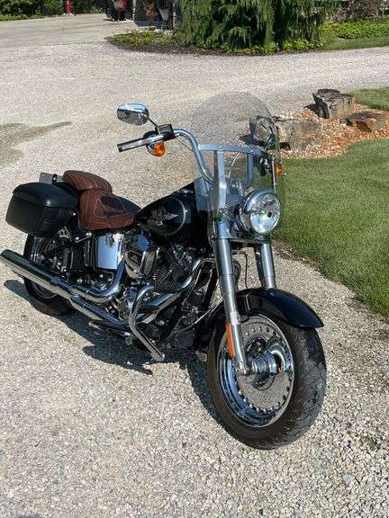 2016 Harley Davidson FLSTF Fatboy MC Screamin Eagle Motorcycle, 4,245 ...