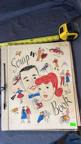 Star assorted Scrap Book including Lucille Ball • Eddie Fisher • Pat ...