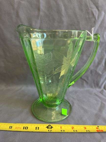Green Uranium Depression pitcher - Metzger Property Services, LLC