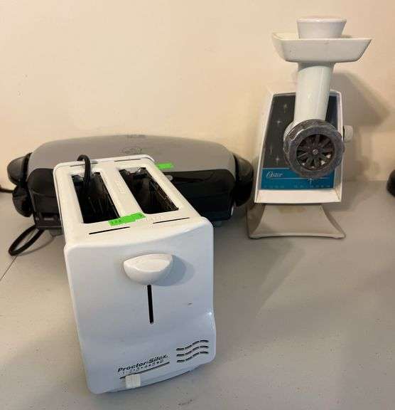 Oster Food Grinder, Proctor-Silex Toaster, George Foreman Grill ...