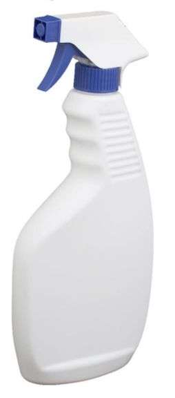 6-Trigger Mist Spray Bottle Atomizer Container White (500ml) - Metzger ...