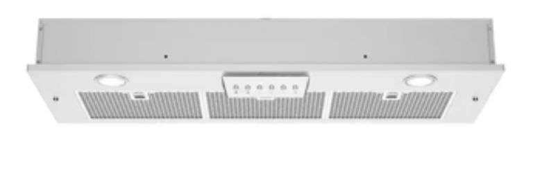 Super Quiet 36 in. 800 CFM Ducted Split Insert Range Hood in Stainless ...