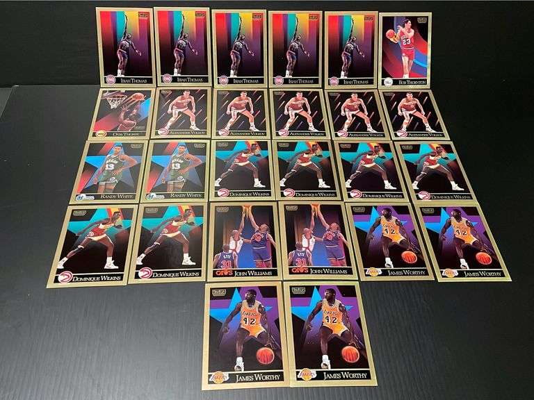 1990 Skybox Basketball Cards in Alphabetical Order (Isiah Thomas ...