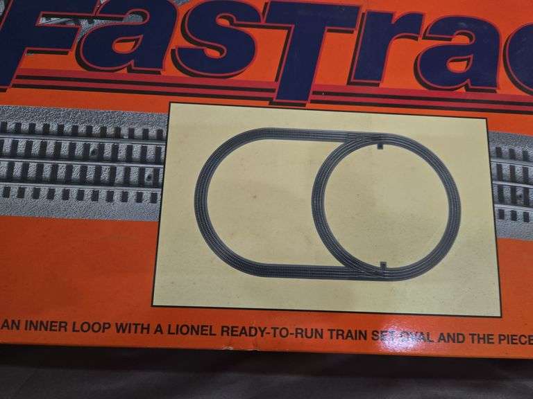 Lionel fastrack inner passing loop add-on track pack NIB - Metzger ...