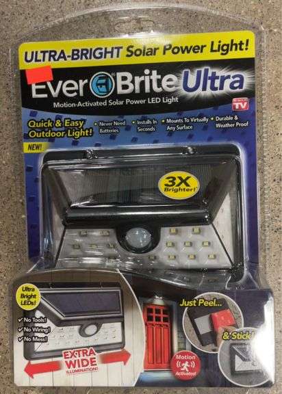Ever Brite Ultra Solar Powered LED Motion Light - Metzger Property ...