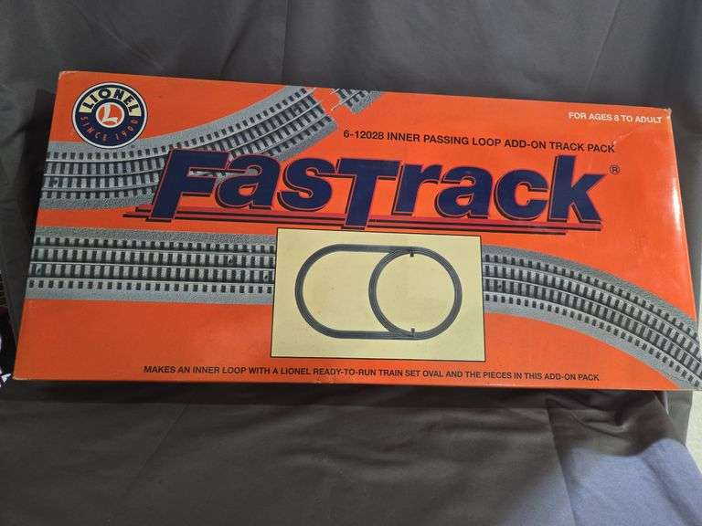 Lionel fastrack inner passing loop add-on track pack NIB - Metzger ...