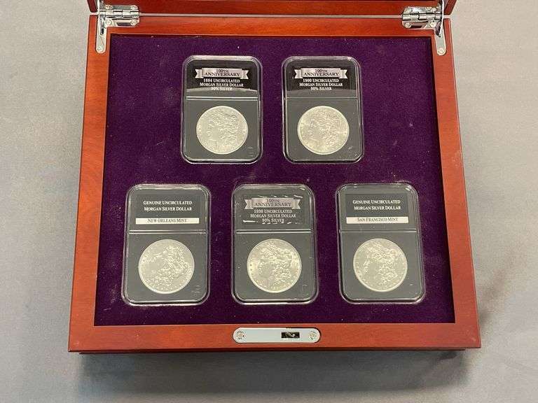 The Complete Uncirculated U.S. Morgan Silver Dollar Mint Collection ...