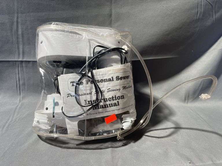 The Personal Sewer Sewing Machine with instruction manual - Metzger ...
