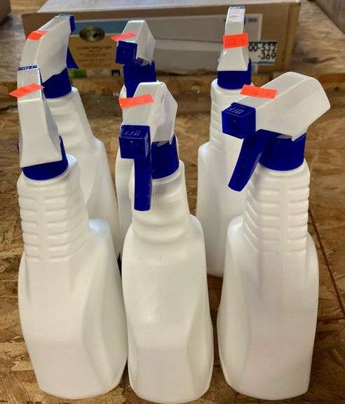 6-Trigger Mist Spray Bottle Atomizer Container White (500ml) - Metzger ...