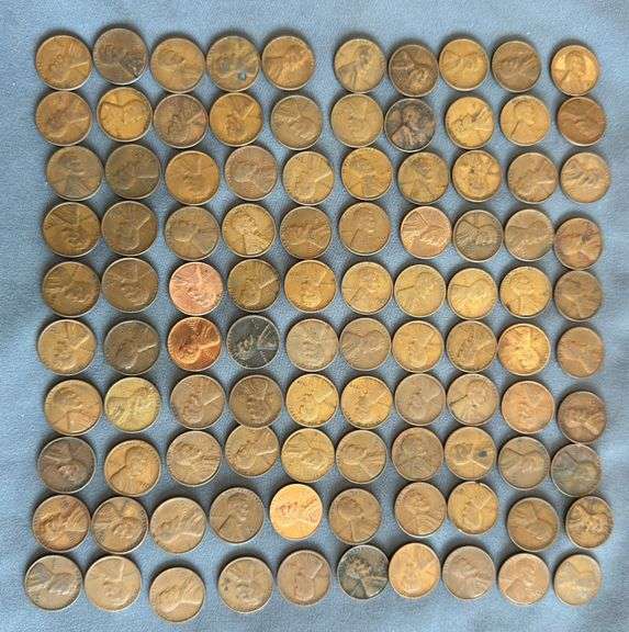 Appx. 100 Wheat Pennies, Various Years - Metzger Property Services, LLC