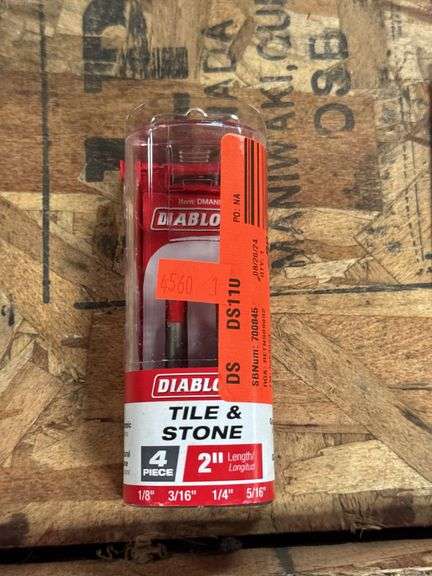 4 piece Diablo tile and stone tips assorted sizes - Metzger Property ...