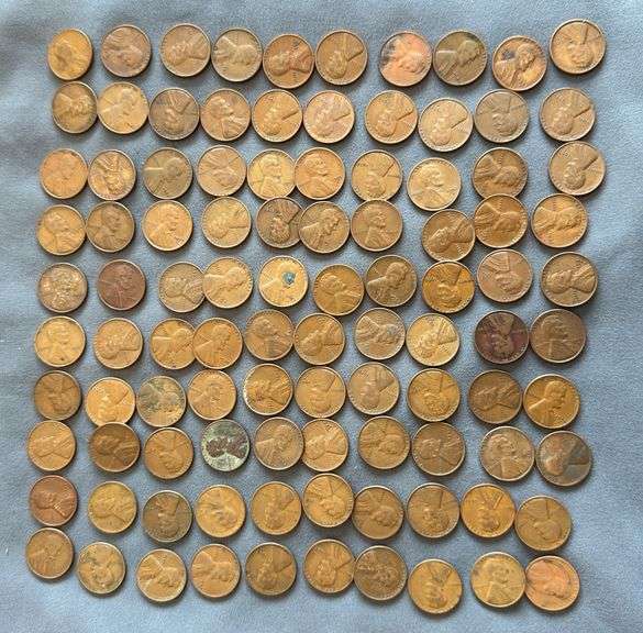 Appx. 100 Wheat Pennies, Various Years - Metzger Property Services, LLC