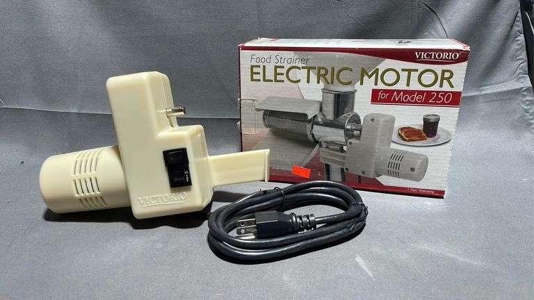 Victorio food strainer electric motor for model 250 - Metzger Property ...