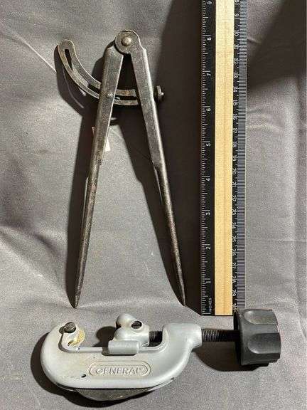 Protractor, C clamp, folding yard stick, balancing nails - Metzger ...