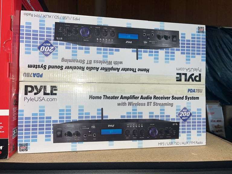 Pyle Home Theatre Amplifier Audio Receiver Sound System - Metzger ...