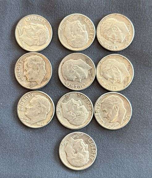 10 Roosevelt Dimes, 1956-1964 - Metzger Property Services, LLC